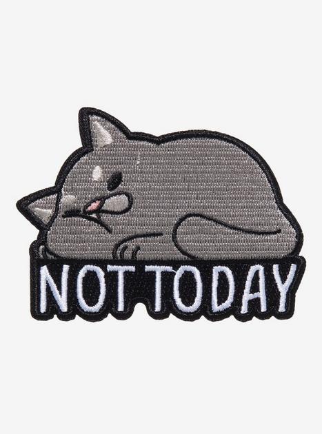 Not Today Cat Patch | Hot Topic