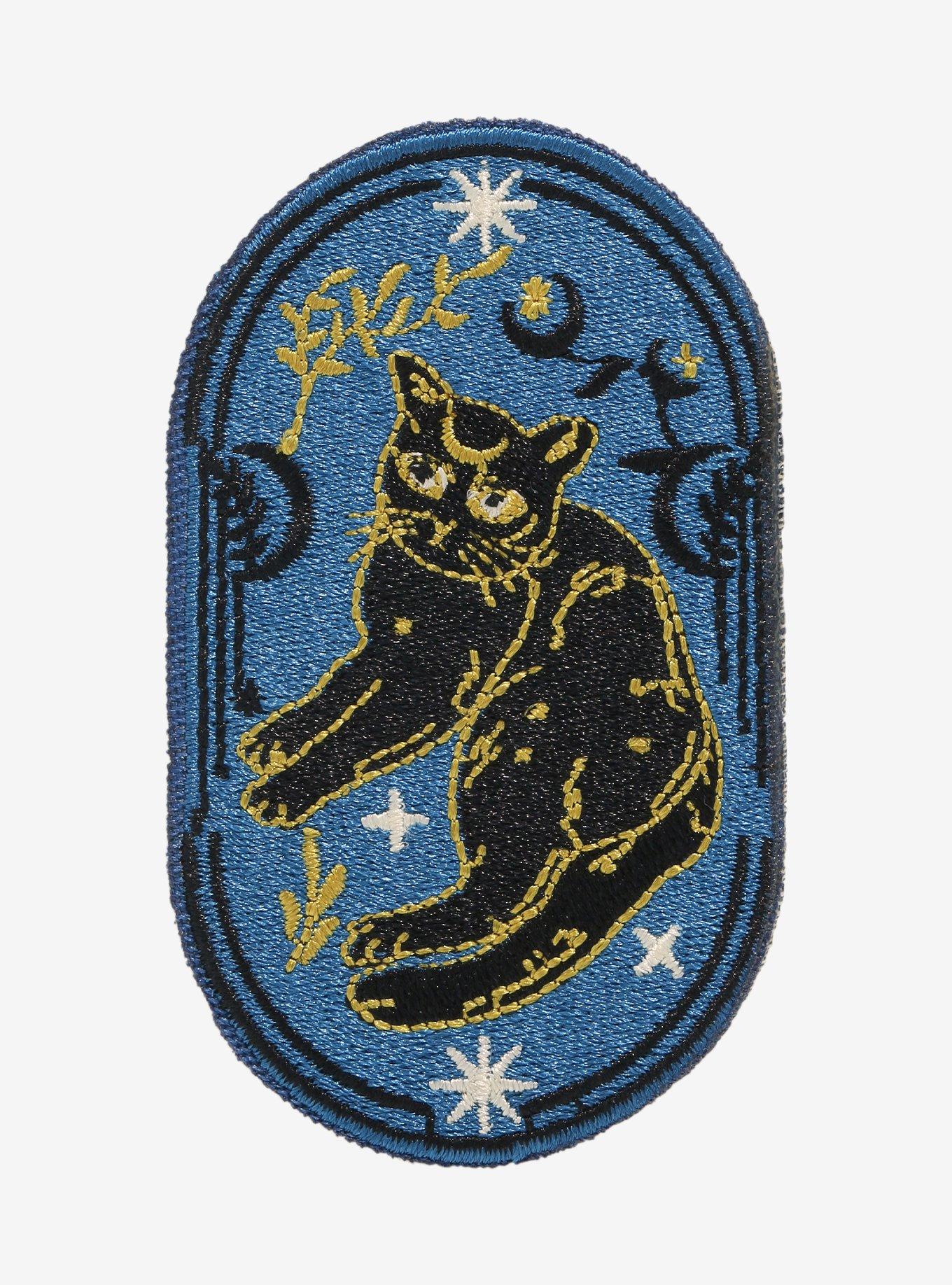 Celestial Cat Oval Patch | Hot Topic