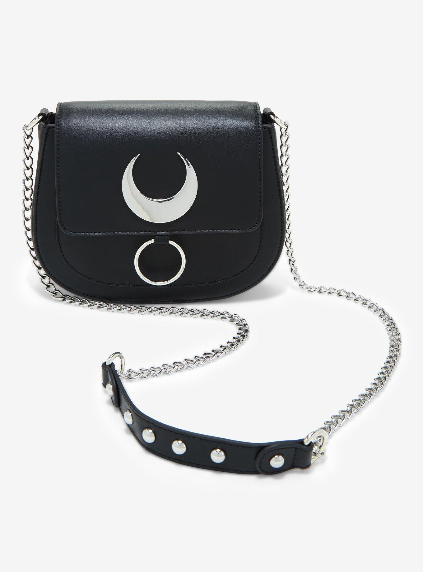Black Moon Crossbody Bag | Hot Topic