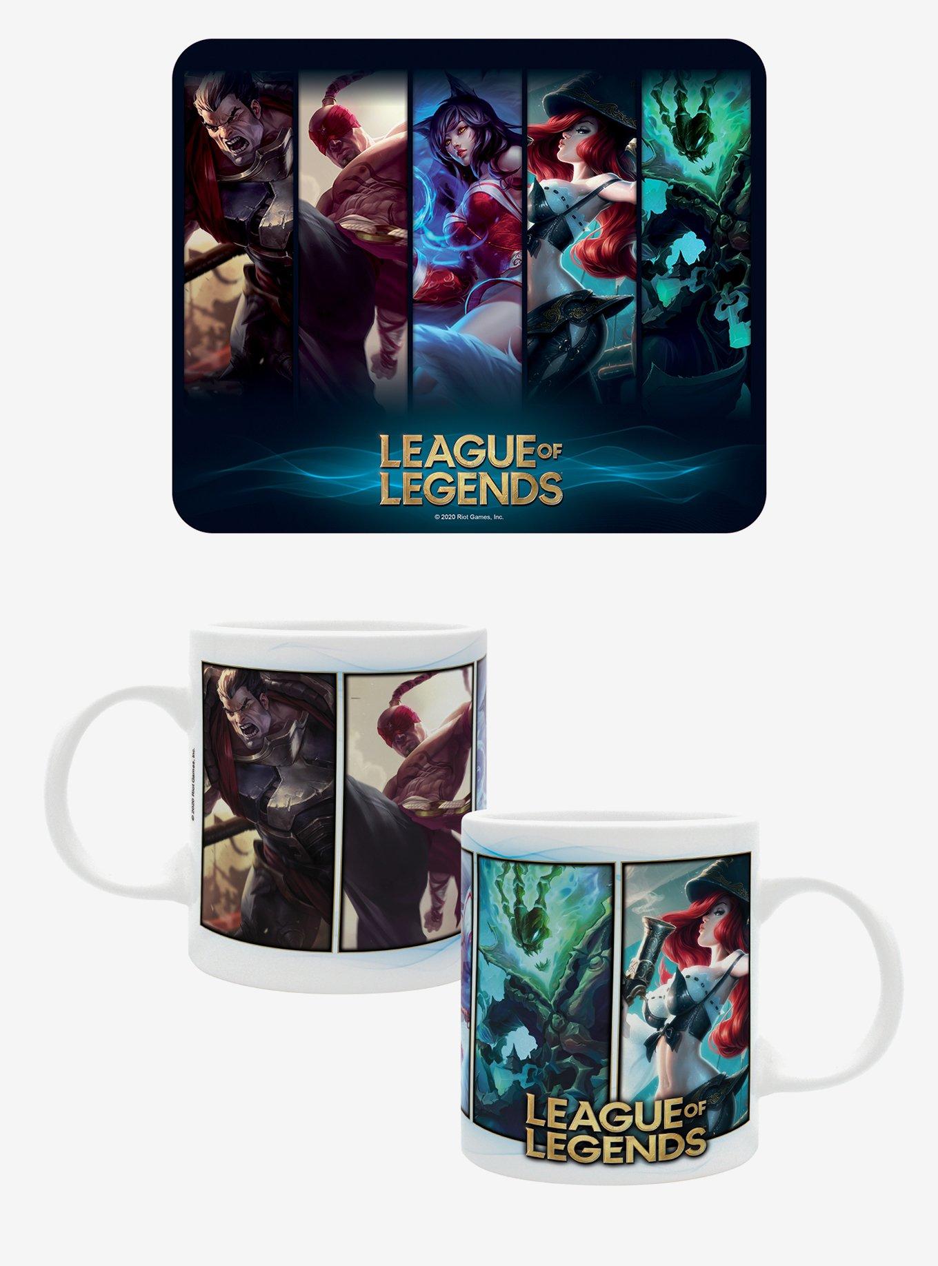 League Of Legends Mug & Mousepad Set Includes Champions Mousepad | Hot ...