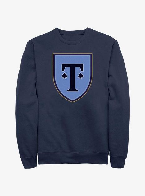 Heartstopper Truham School Crest Sweatshirt - BLUE | BoxLunch
