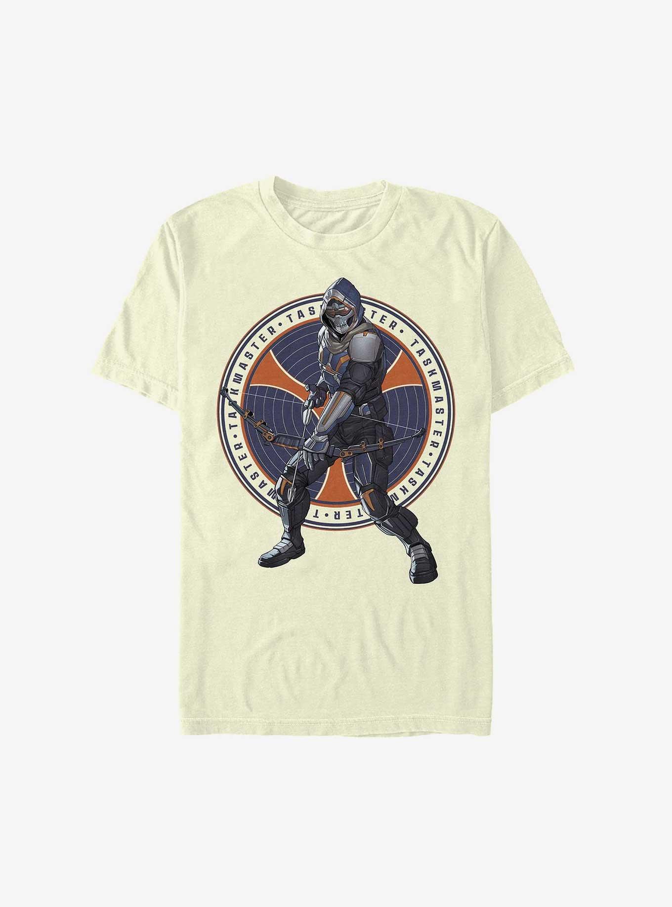 Marvel Taskmaster Badge T-Shirt - BEIGETAN | Hot Topic