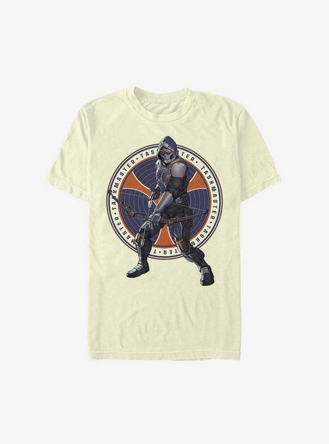 Marvel Taskmaster Badge T-Shirt - BEIGETAN | Hot Topic