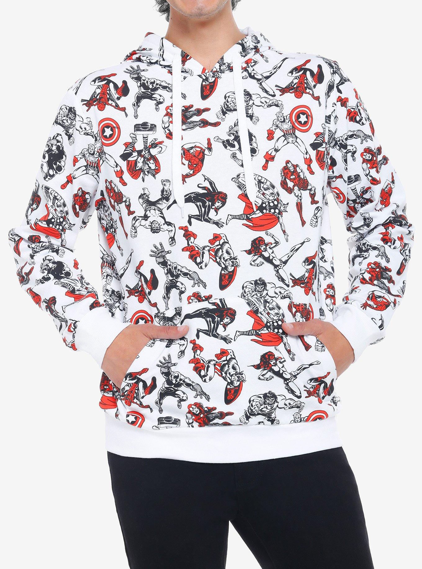 Marvel Avenger Comics Character Hoodie | Hot Topic