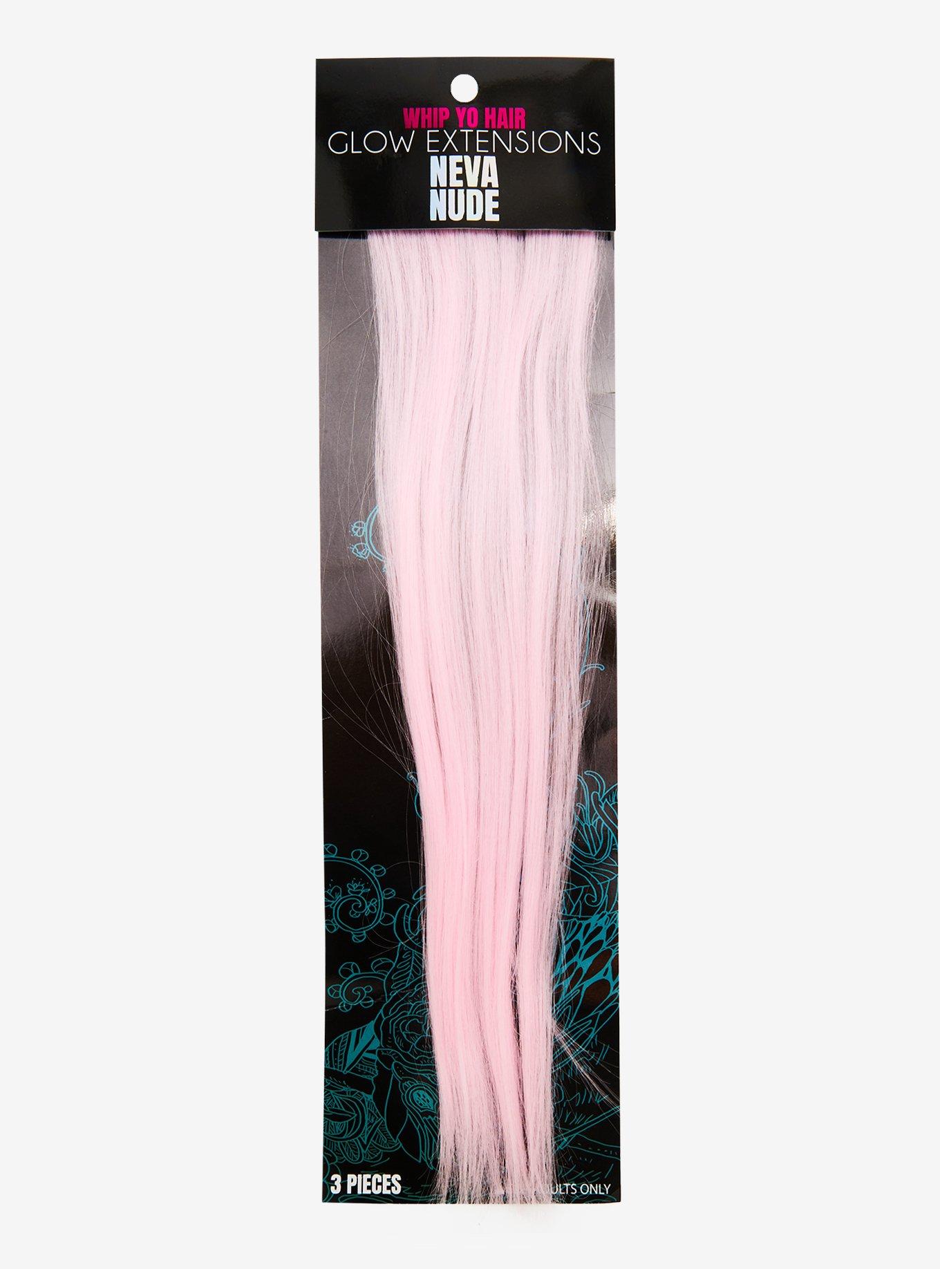 Neva Nude Light Pink Clip-In Hair Extension Set | Hot Topic