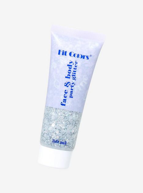 Fit Colors Silver Face & Body Party Glitter | Hot Topic