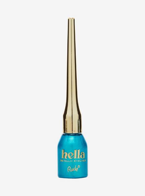 Rude Cosmetics Aquamarine Metallic Liquid Eyeliner | Hot Topic