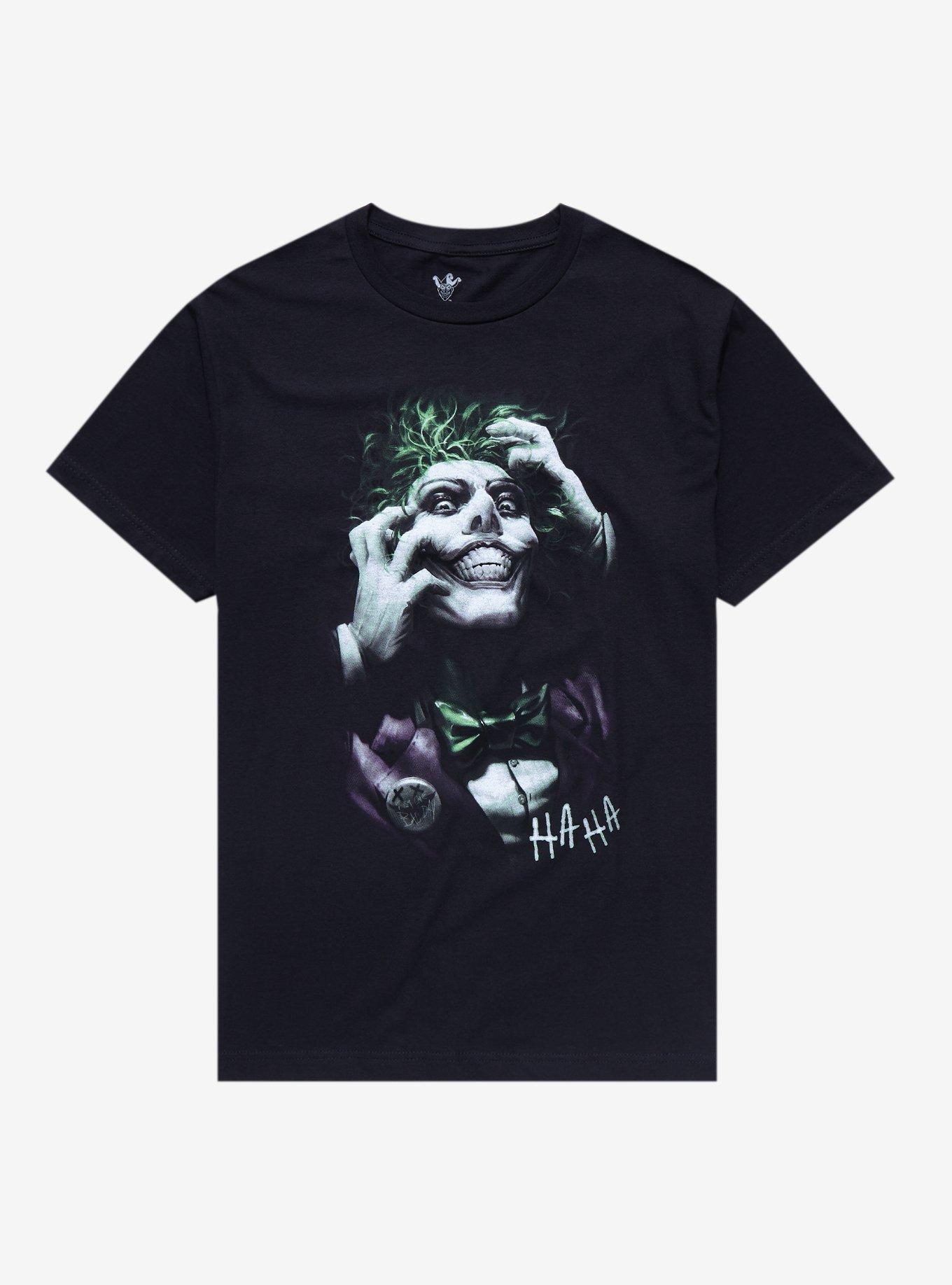 DC Comics The Joker Haha Portrait T-Shirt | Hot Topic