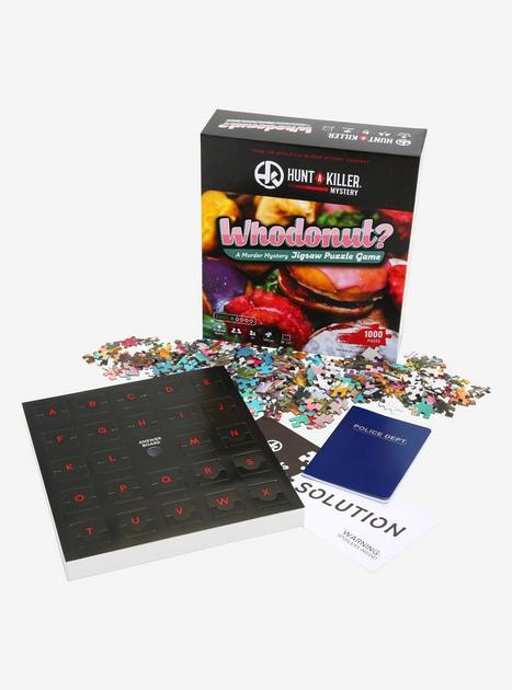 Whodonut? Murder Mystery Jigsaw Puzzle Game | Hot Topic