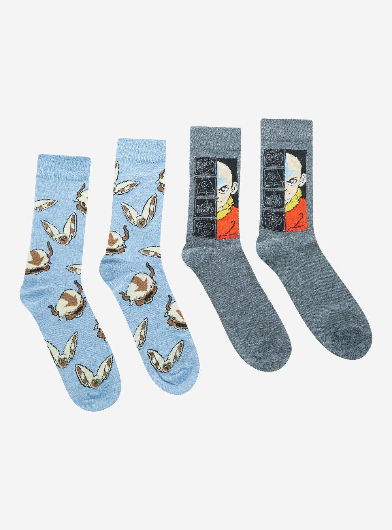 Avatar: The Last Airbender Air Nomads Crew Socks 2 Pair | Hot Topic