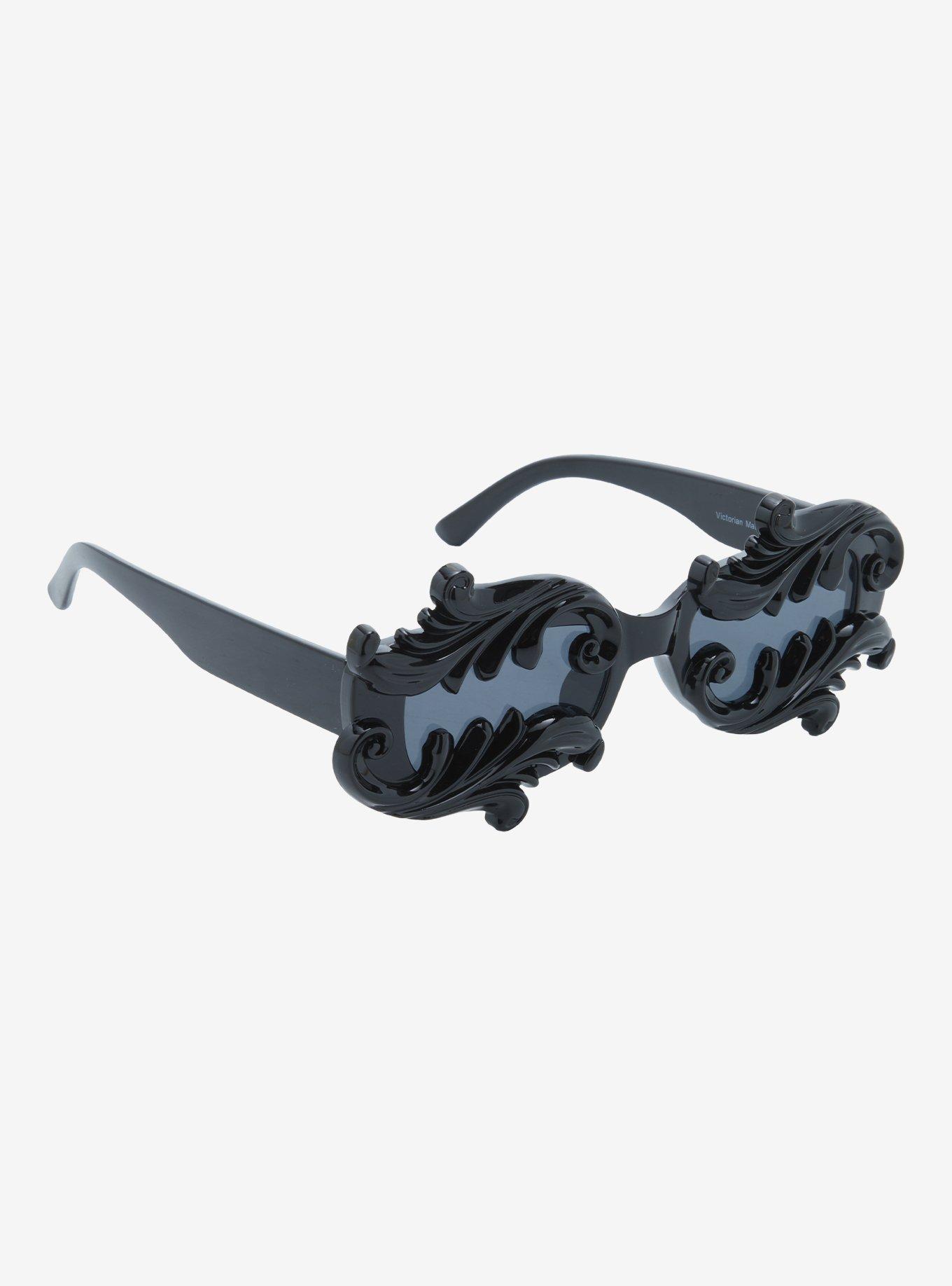 Black Oval Filigree Sunglass | Hot Topic