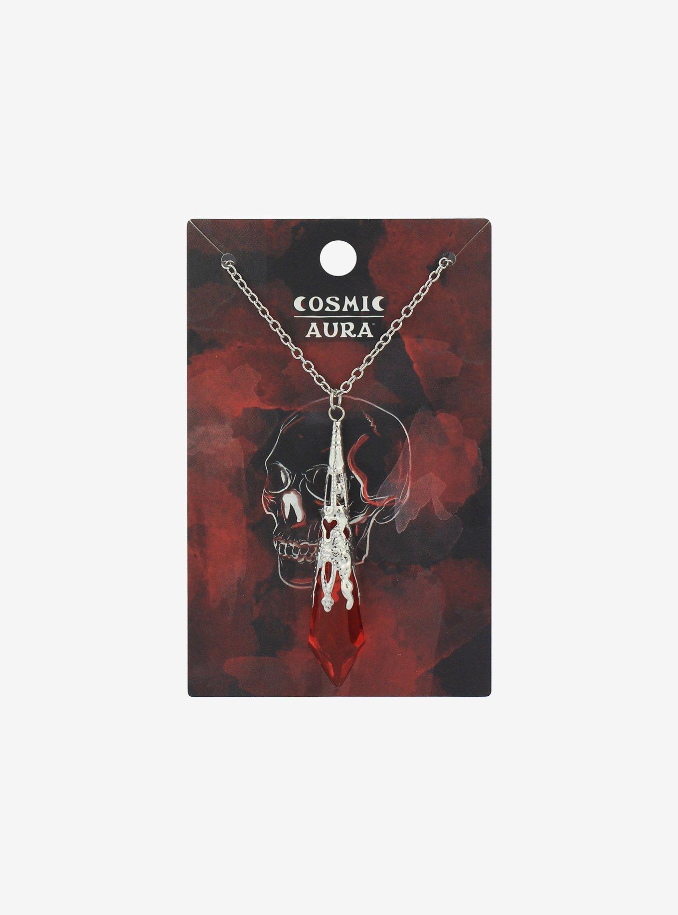 Red Crystal Necklace | Hot Topic