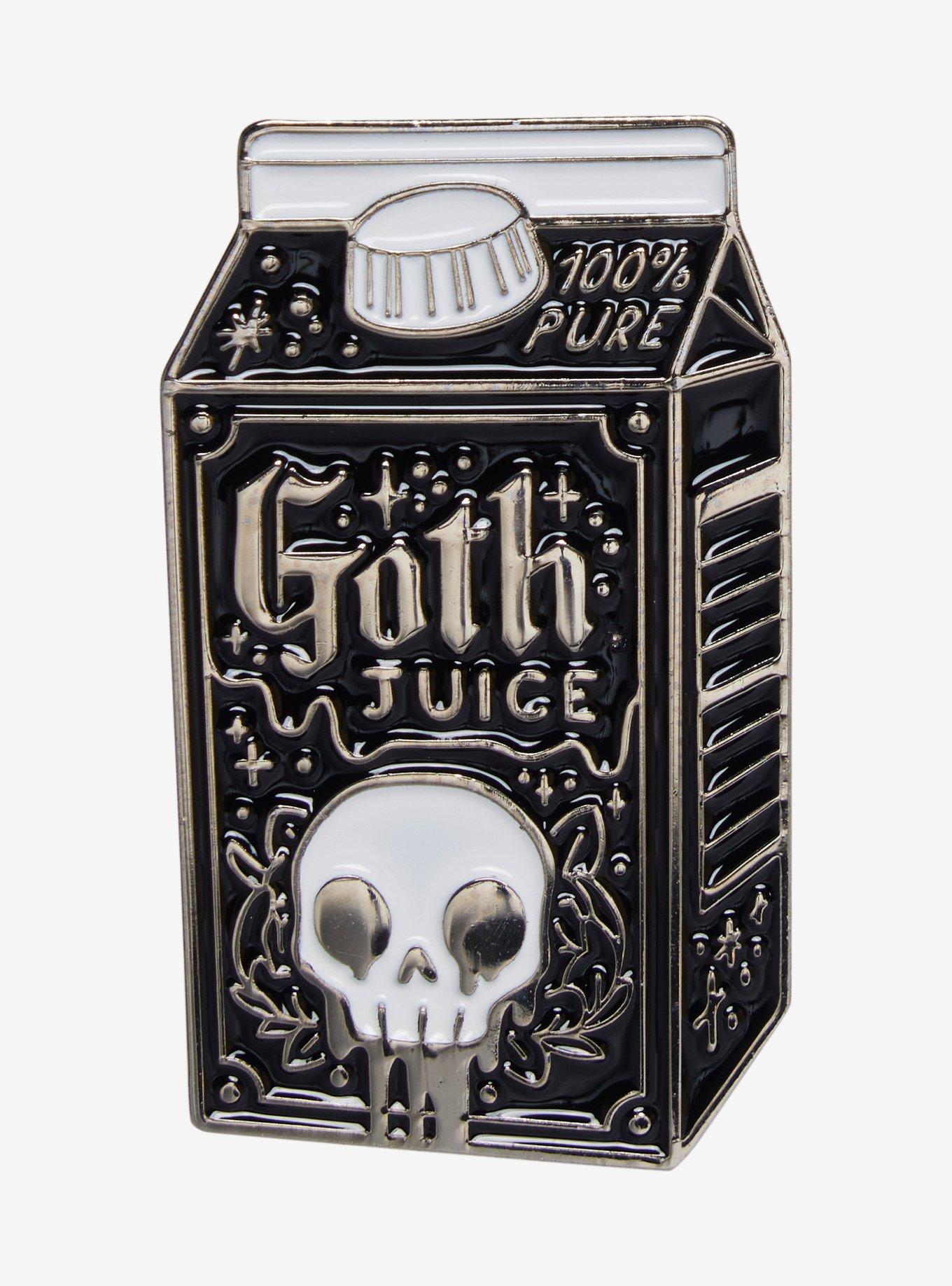Goth Juice Carton Enamel Pin | Hot Topic