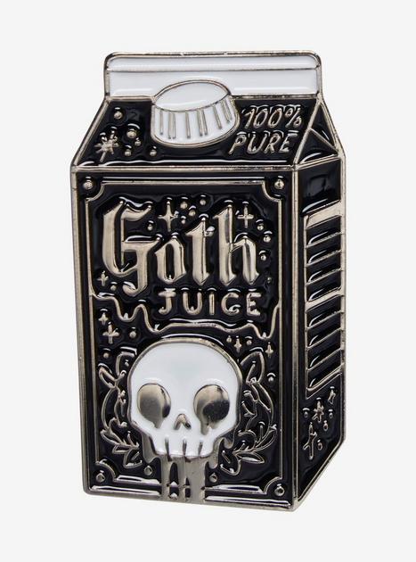 Goth Juice Carton Enamel Pin | Hot Topic