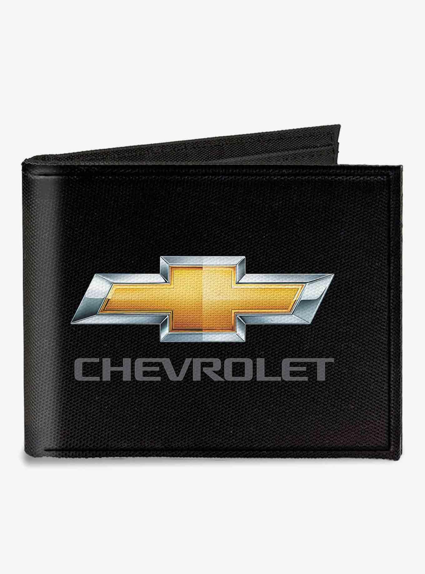 Hot Topic Chevy Bowtie Chevrolet Canvas Bifold Wallet | Mall of America®