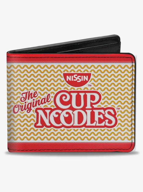 The Original Cup Noodles Noodle Wave Stripe Bifold Wallet | Hot Topic