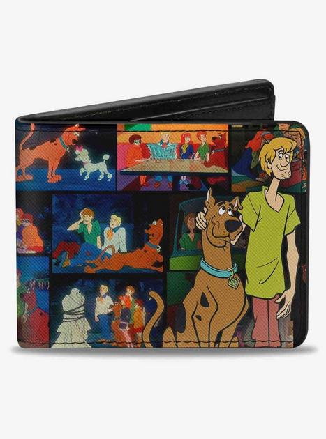 Scooby-Doo Shaggy Pose Scene Blocks Scooby Doo Bifold Wallet | Hot Topic