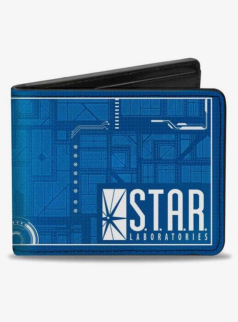 DC Comics The Flash Star Laboratories Circuitry Bifold Wallet | BoxLunch