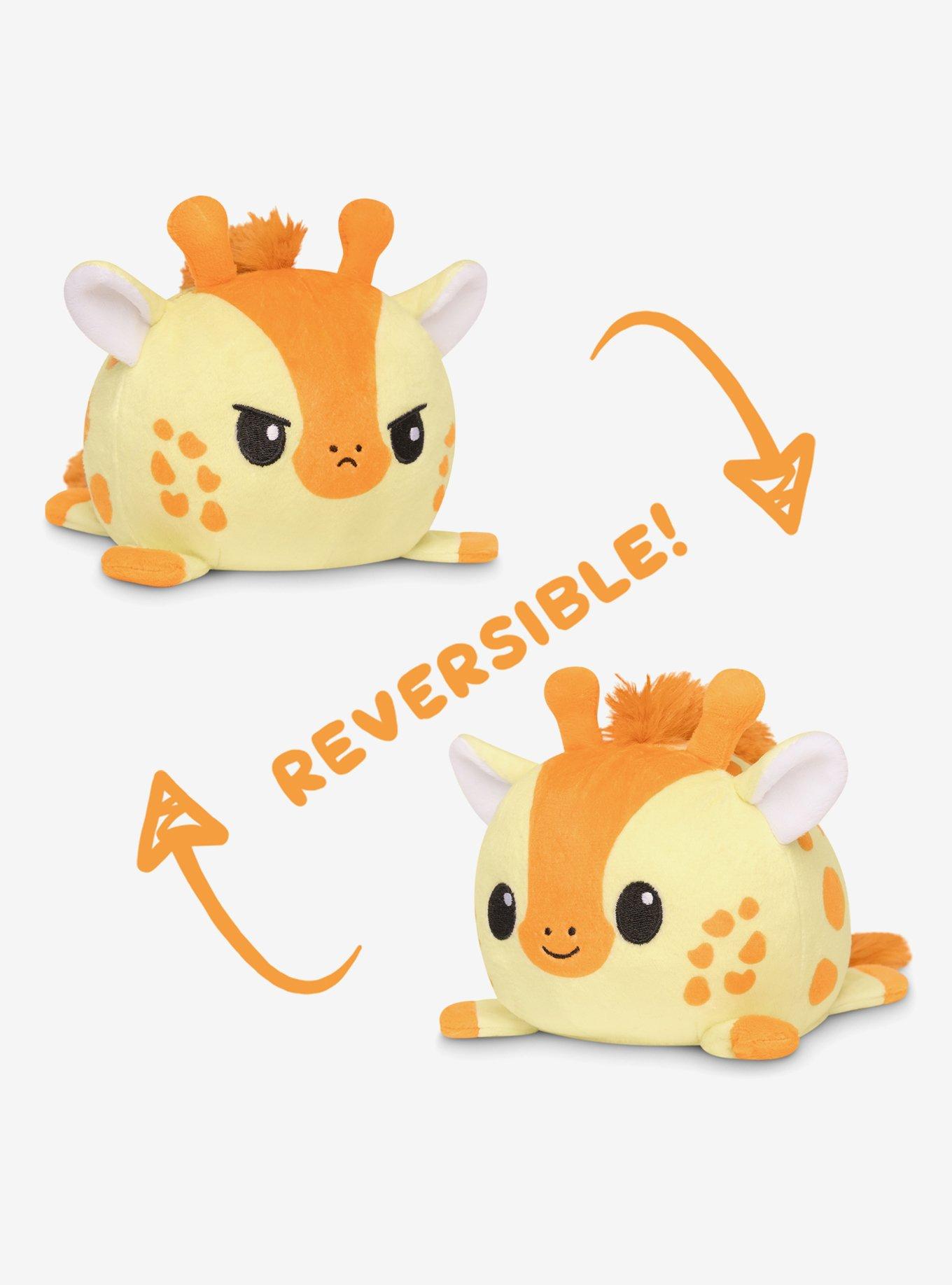 Tee Turtle Happy + Angry Reversible Mood 5 Inch Giraffe Plush | BoxLunch