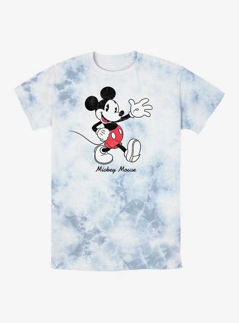 Disney Mickey Mouse Waving Hi Tie-Dye T-Shirt - MULTI | Hot Topic