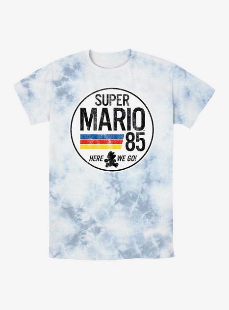 Nintendo Mario Here We Go Tie-Dye T-Shirt - MULTI | Hot Topic