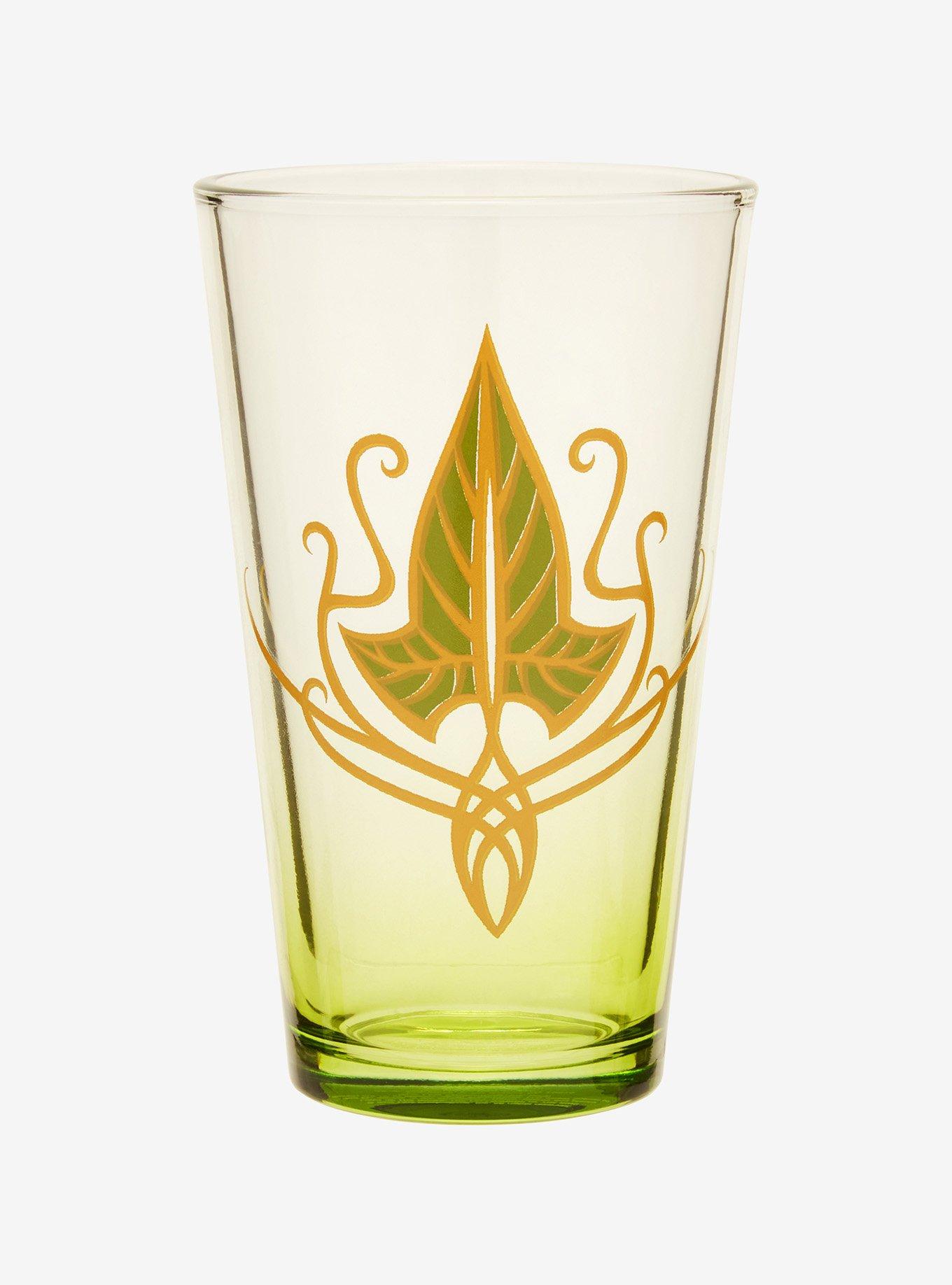 The Lord of the Rings Leaf of Lorien Pint Glass | BoxLunch
