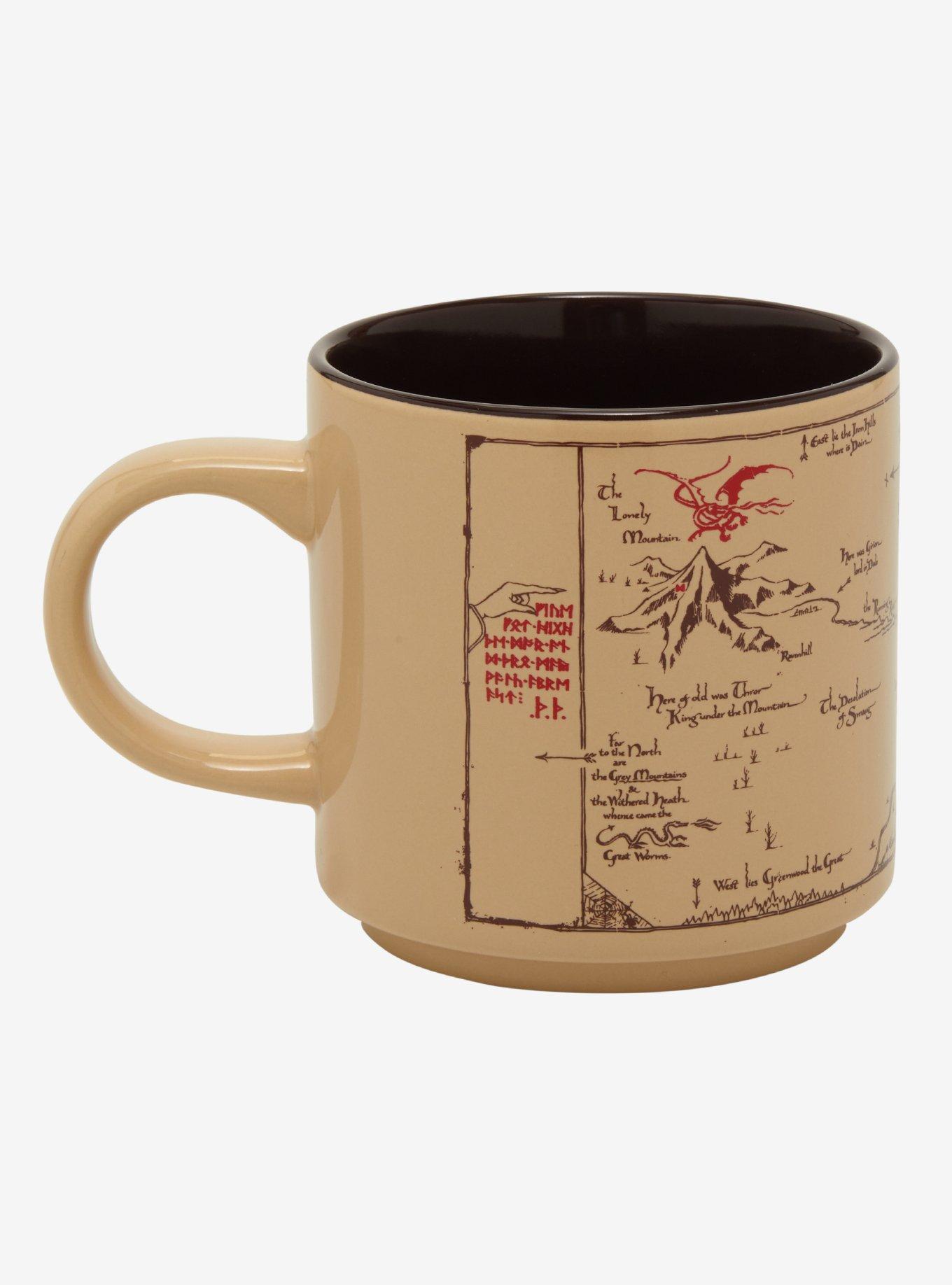 The Lord Of The Rings Middle-Earth Map Mug | Hot Topic