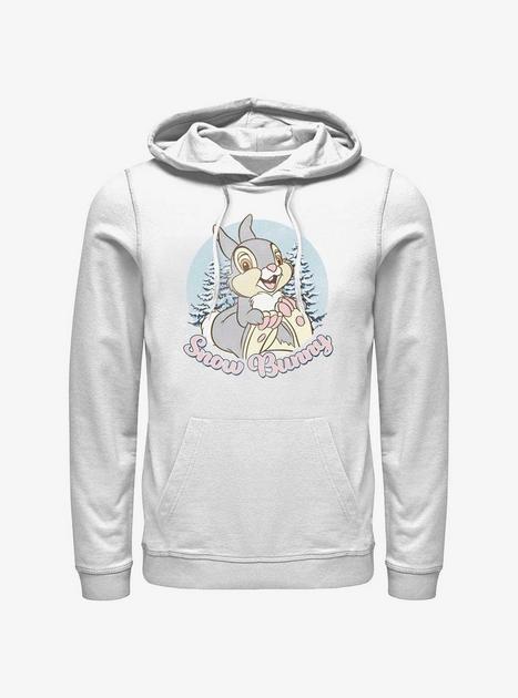 Disney Bambi Snow Bunny Thumper Hoodie White Hot Topic