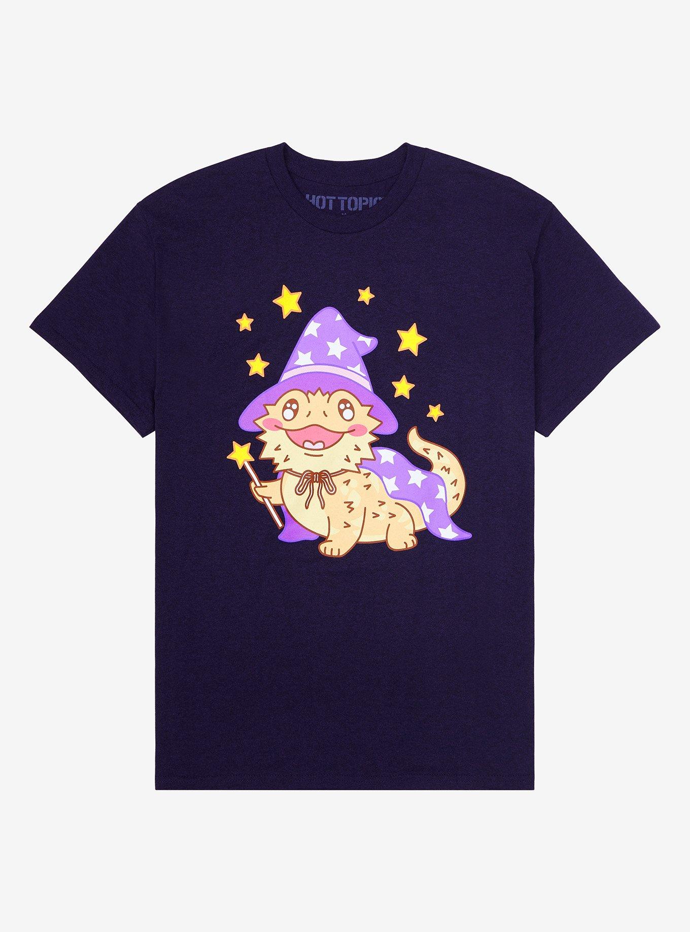 Bearded Dragon Wizard T-Shirt | Hot Topic