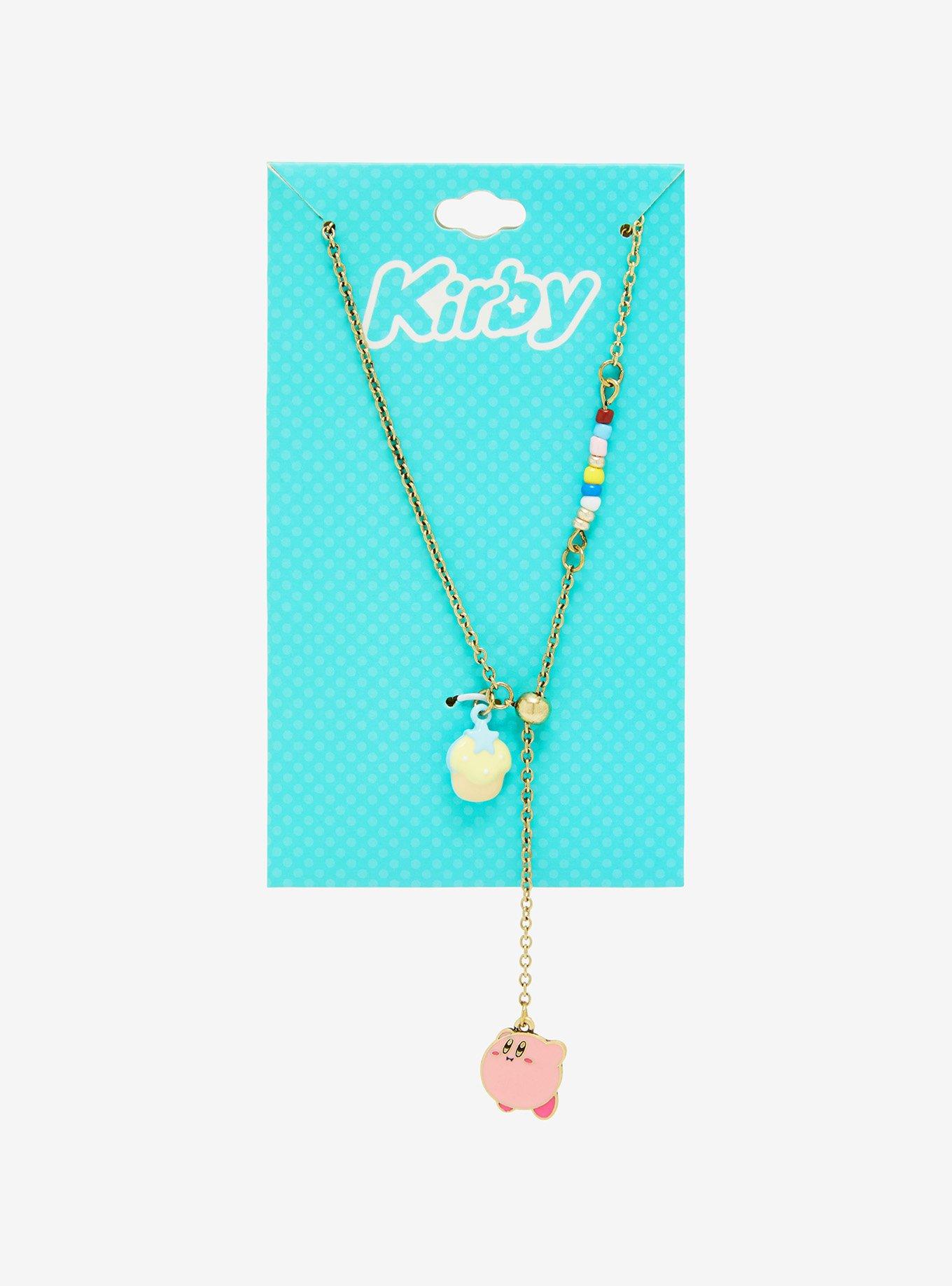 Nintendo Kirby Cupcake Drop Chain Necklace - BoxLunch Exclusive | BoxLunch