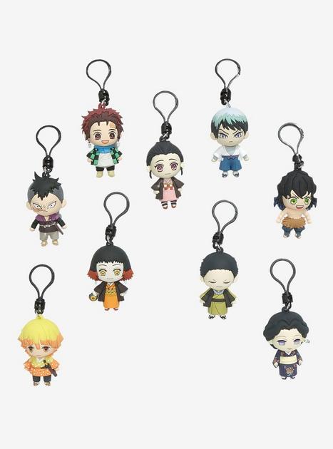 Demon Slayer: Kimetsu No Yaiba Series 3 Blind Bag Character Key Chain ...