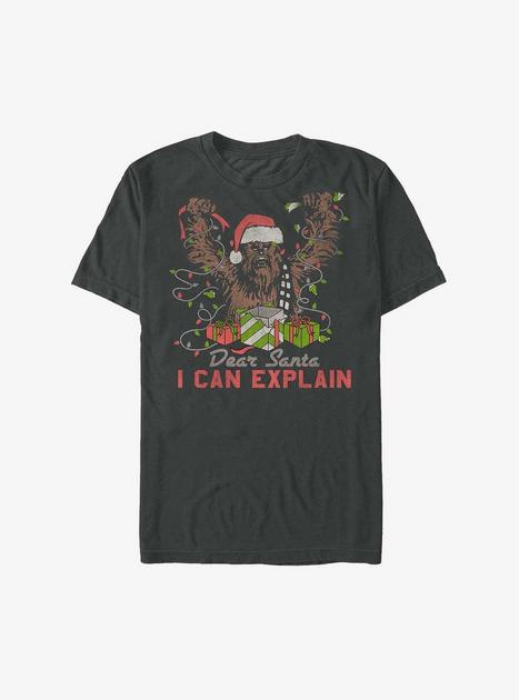 Star Wars Santa Chewbacca T-Shirt - GREY | Hot Topic