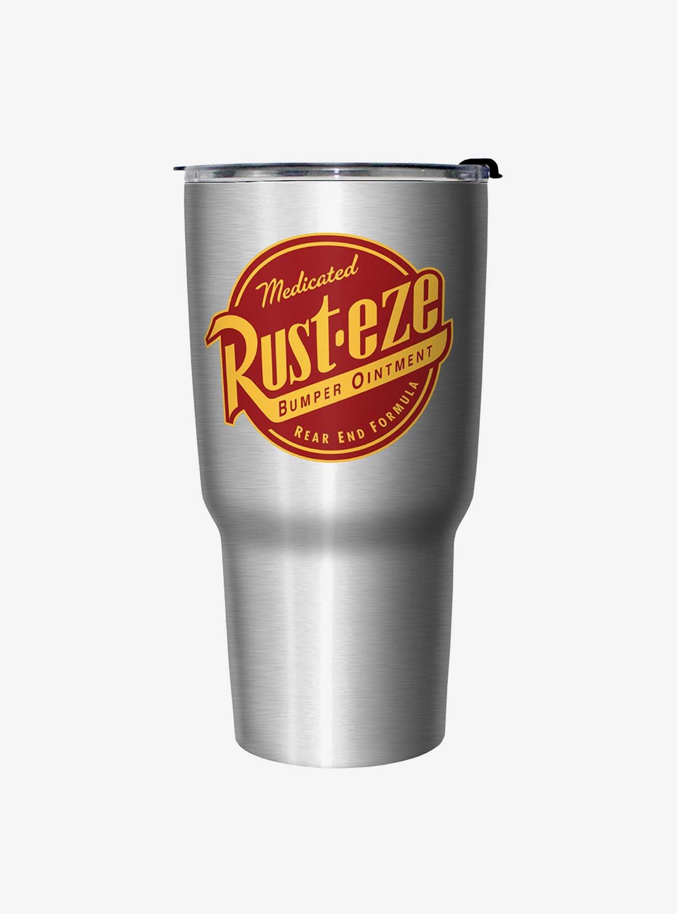 Disney Pixar Cars Rust-eze Label Travel Mug - METALLIC | BoxLunch