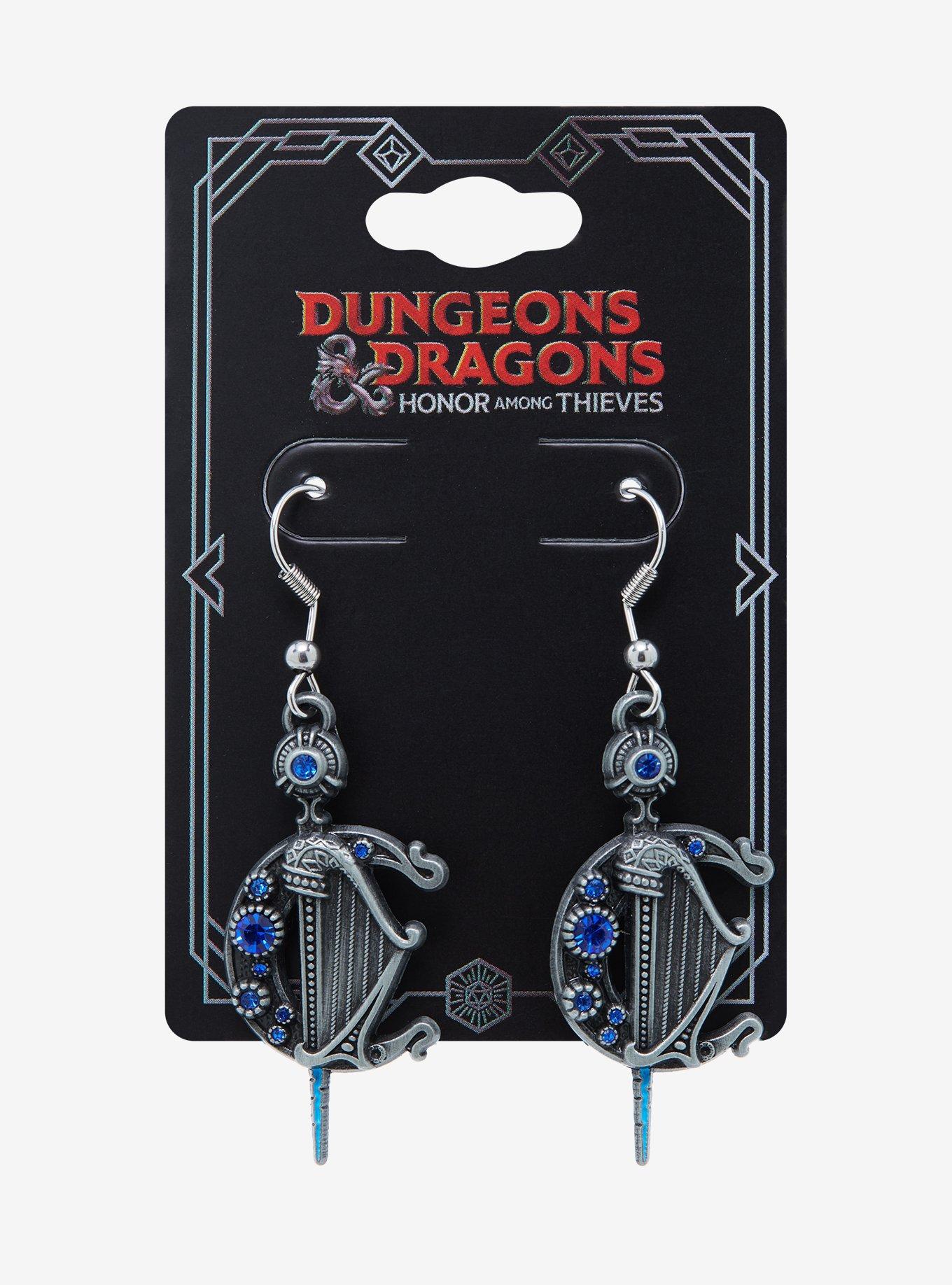 Dungeons & Dragons: Honor Among Thieves Harpers Guild Drop Earrings ...