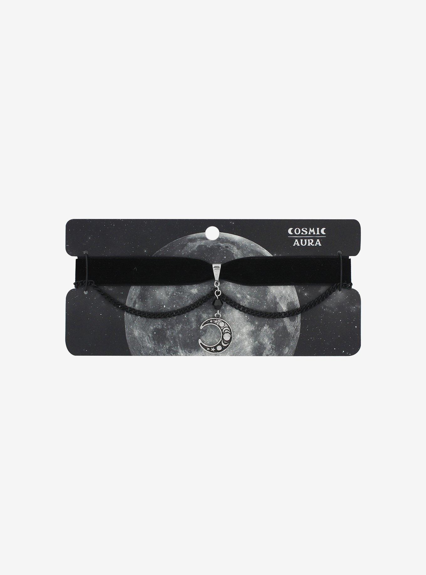 Cosmic Aura Moon Chain Choker Hot Topic
