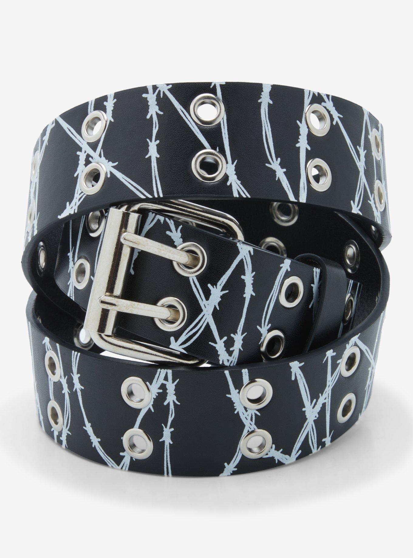 Barbed Wire Grommet Belt | Hot Topic