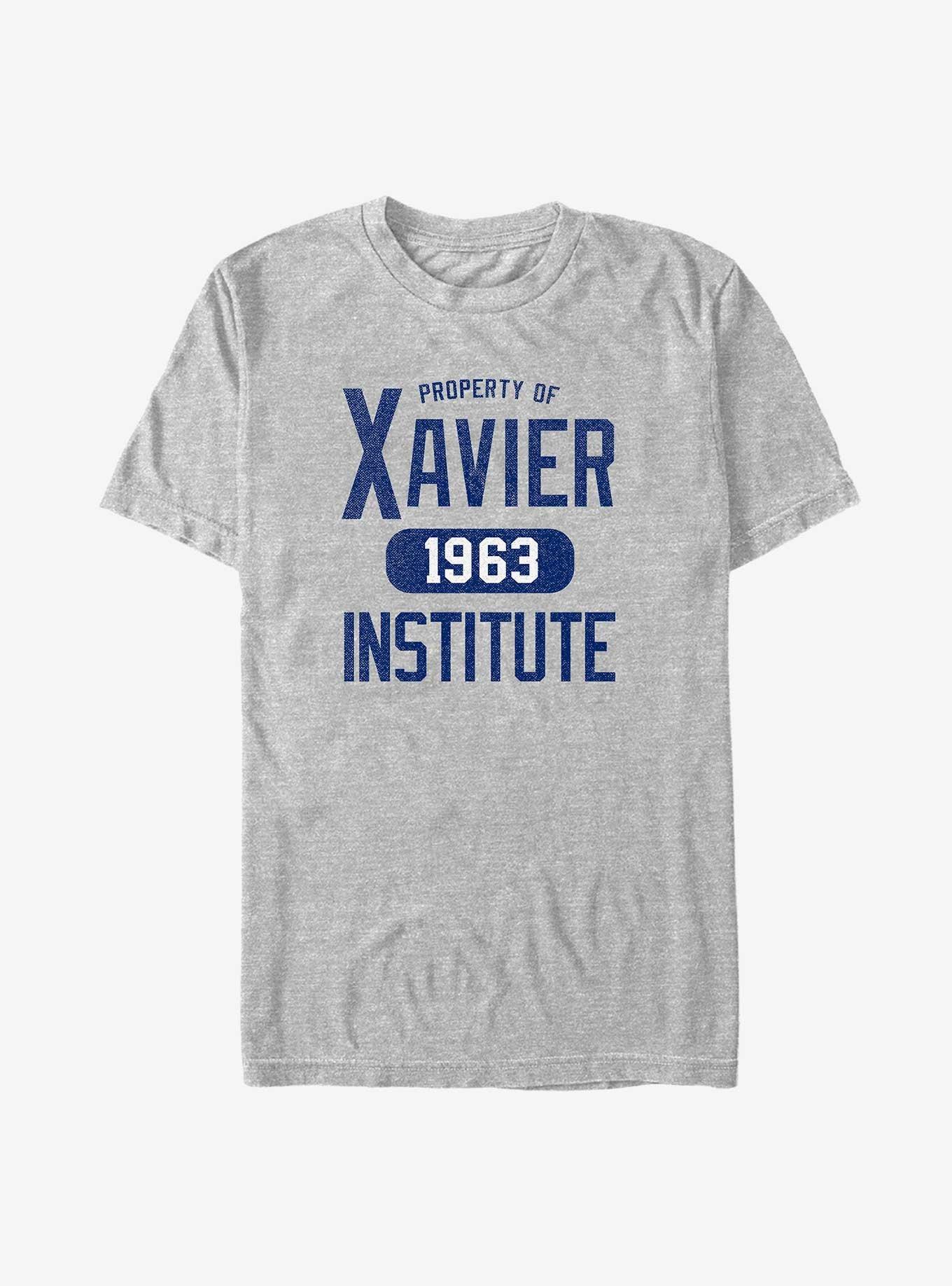 Marvel X-Men Property of Xavier Institute Big & Tall T-Shirt - GREY ...