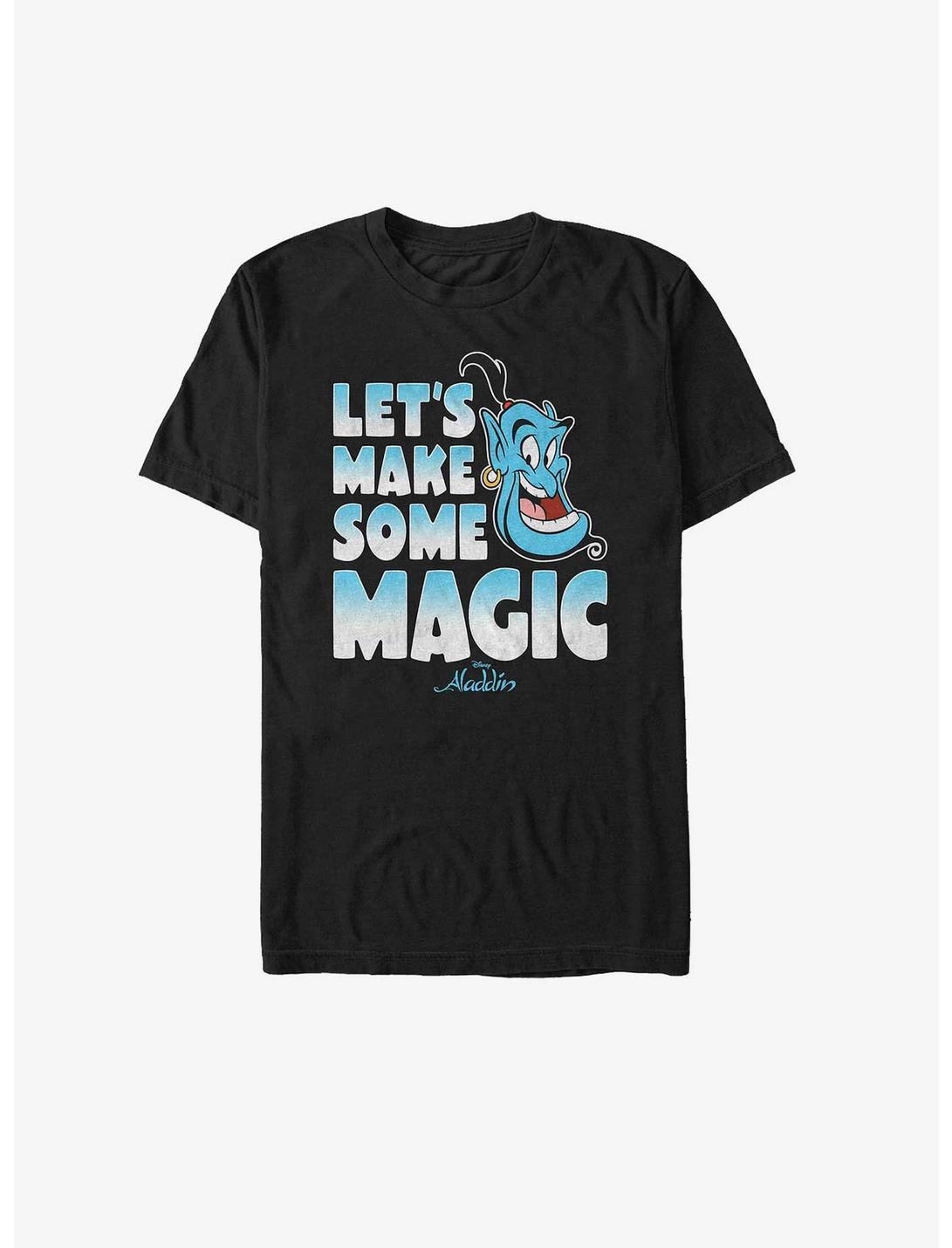 Disney Aladdin Let's Make Some Magic Genie T-Shirt - BLACK | BoxLunch Disney Aladdin Let's Make Some Magic Genie T-Shirt - BLACK | BoxLunch