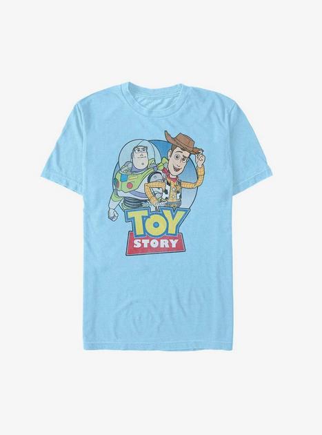 Disney Toy Story Besties Buzz & Woody T-Shirt - BLUE | BoxLunch