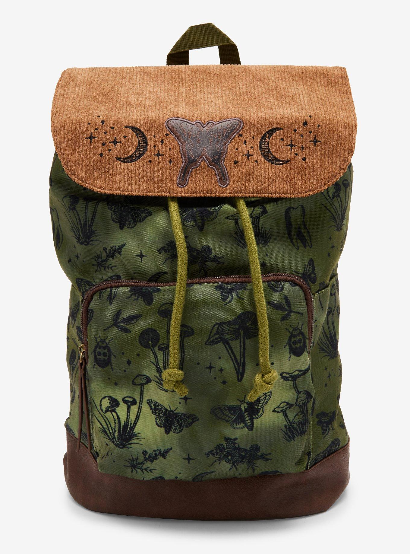 Fairy Grunge Corduroy Slouch Backpack | Hot Topic