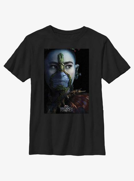 Marvel Black Panther: Wakanda Forever Namora Movie Poster Youth T-Shirt ...