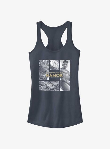 Marvel Black Panther: Wakanda Forever Enemies Call Me Namor Girls Tank ...