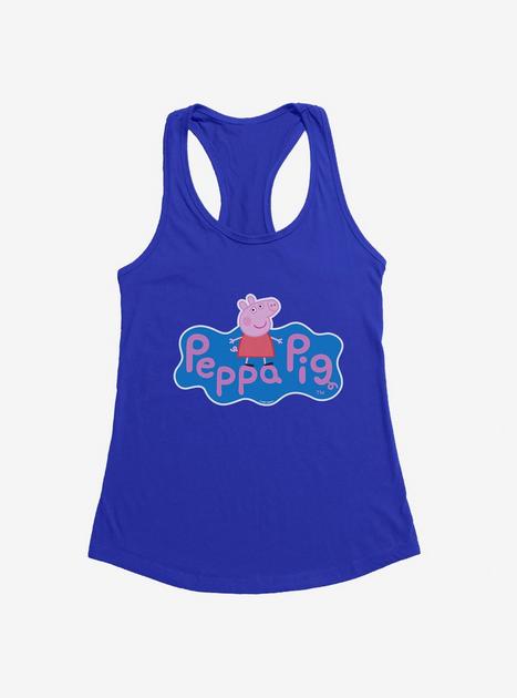 Peppa Pig Logo Girls Tank | Hot Topic