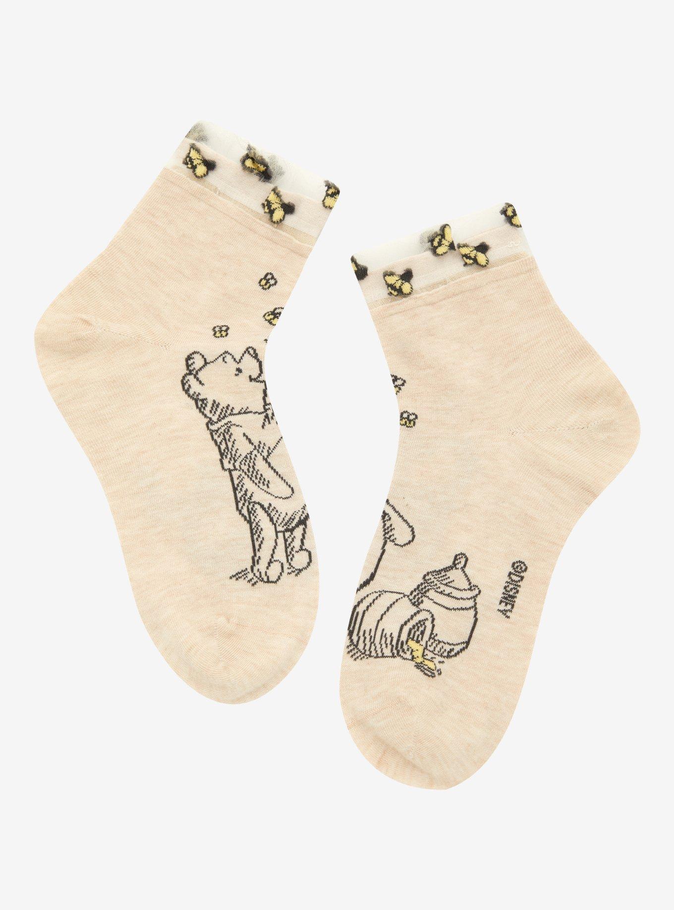 Disney Winnie The Pooh Bee Ankle Socks | Hot Topic