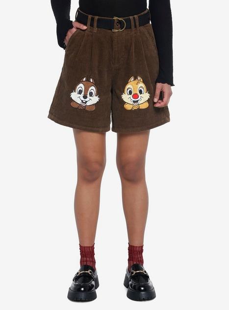 Disney Chip 'N' Dale Corduroy Girls Shorts | Hot Topic