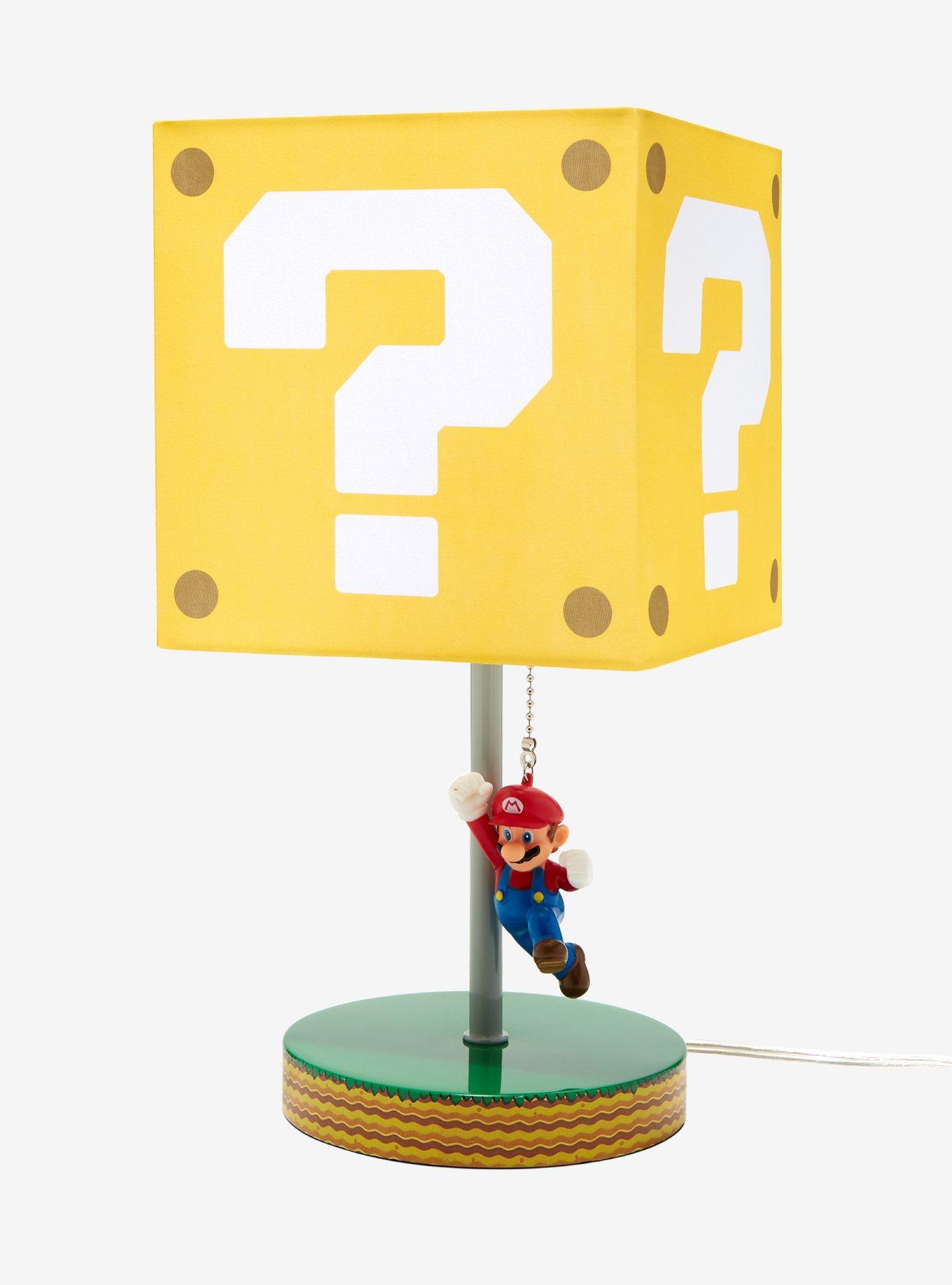Super Mario Bros. Question Block Lamp | Hot Topic