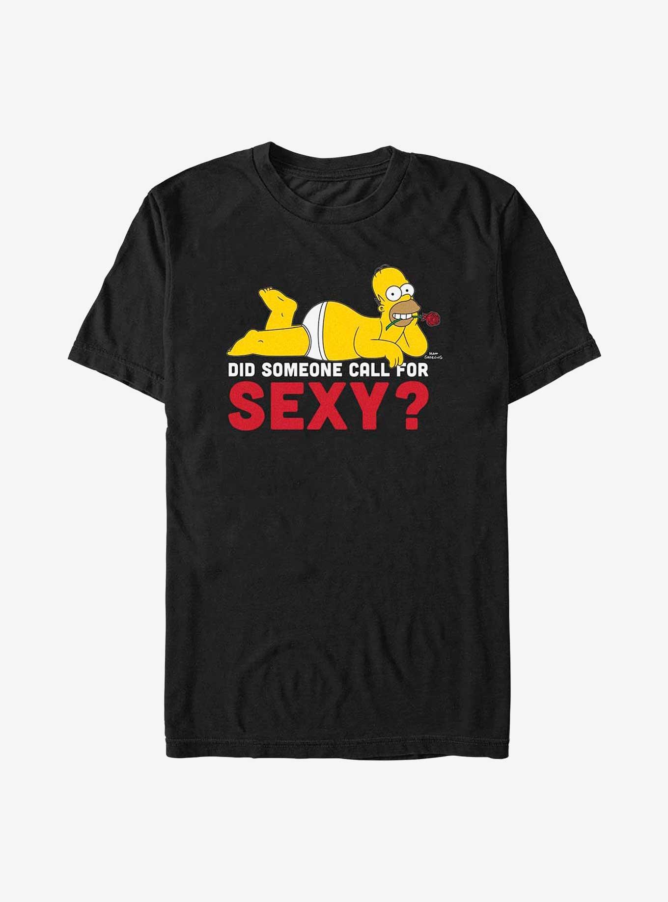 The Simpsons Sexy Homer T Shirt Black Hot Topic