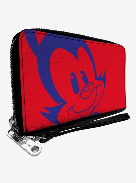 Animaniacs Yakko Smiling Face Close Up Zip Around Wallet | Hot Topic