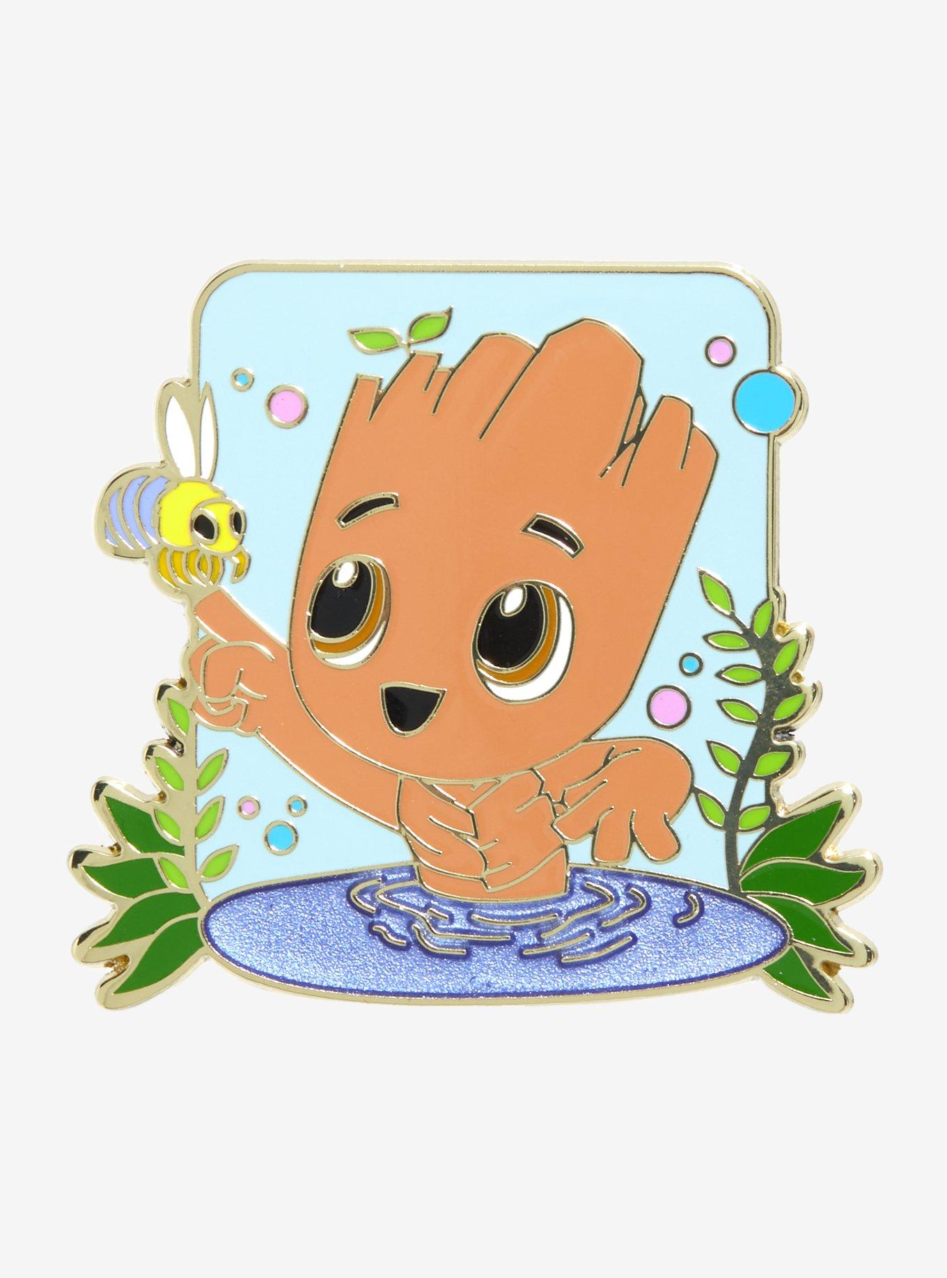 Marvel I Am Groot Water Groot Enamel Pin - BoxLunch Exclusive | BoxLunch