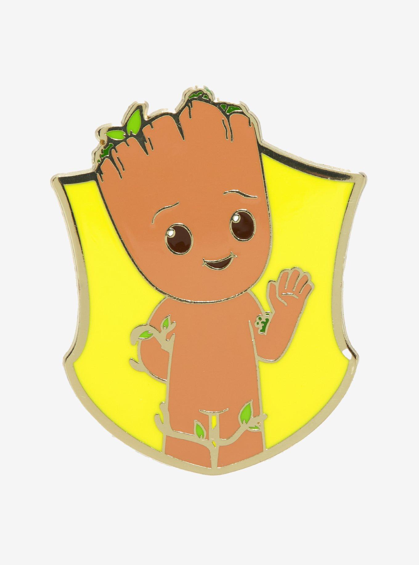 Marvel I Am Groot Waving Groot Enamel Pin - BoxLunch Exclusive | BoxLunch